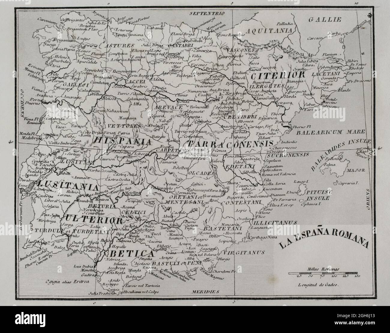 Map of the roman empire 3rd century hi-res stock photography and images ...