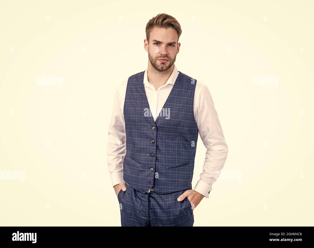 Its classy enough. Business professional isolated on white ...