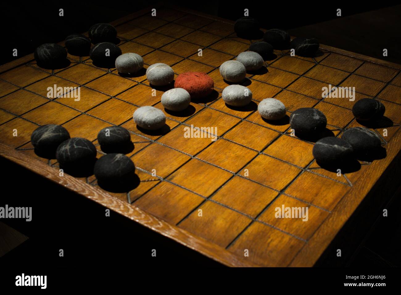 boardgame in middle age Stock Photo - Alamy