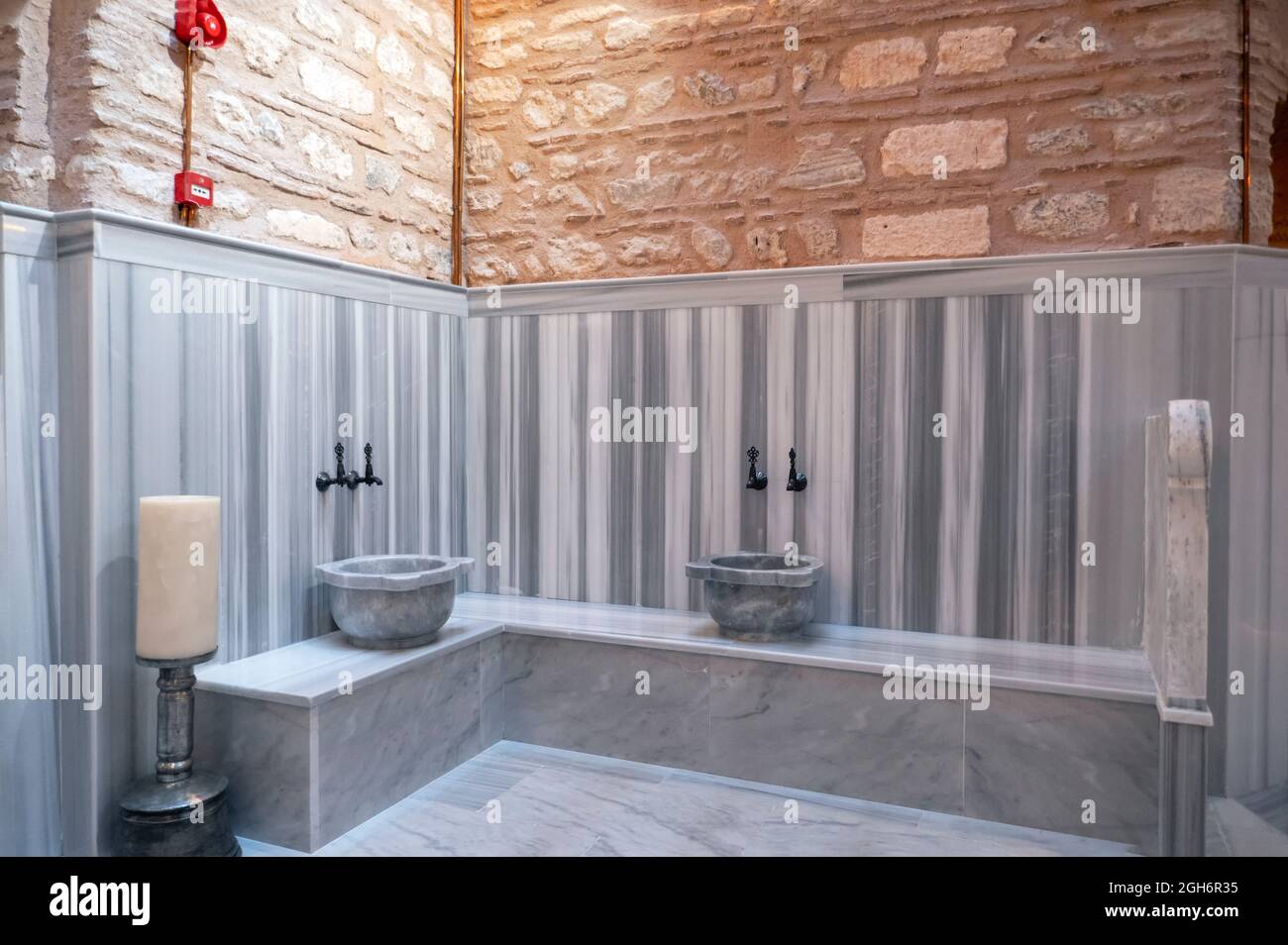 TURKEY, ISTANBUL - June 4, 2021: Selimiye Hammam .Traditional ...