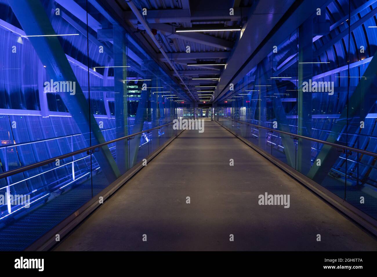 Pickering Pedestrian Bridge is a bridge that brings train passengers to ...