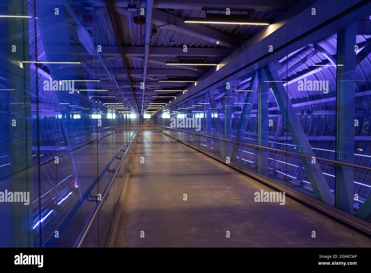 Pickering Pedestrian Bridge is a bridge that brings train passengers to ...