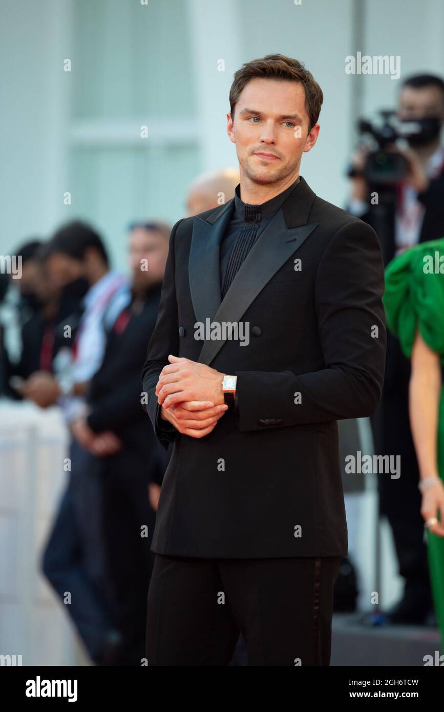 Nicholas Hoult attends the red carpet of the movie "Competencia Oficial ...