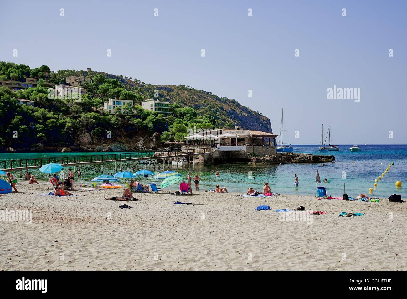 beach of Camp de Mar, Mallorca Stock Photo - Alamy