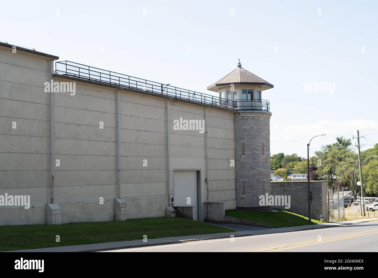 Kingston Penitentiary, former prison, Kingston, Ontario, Canada Stock ...