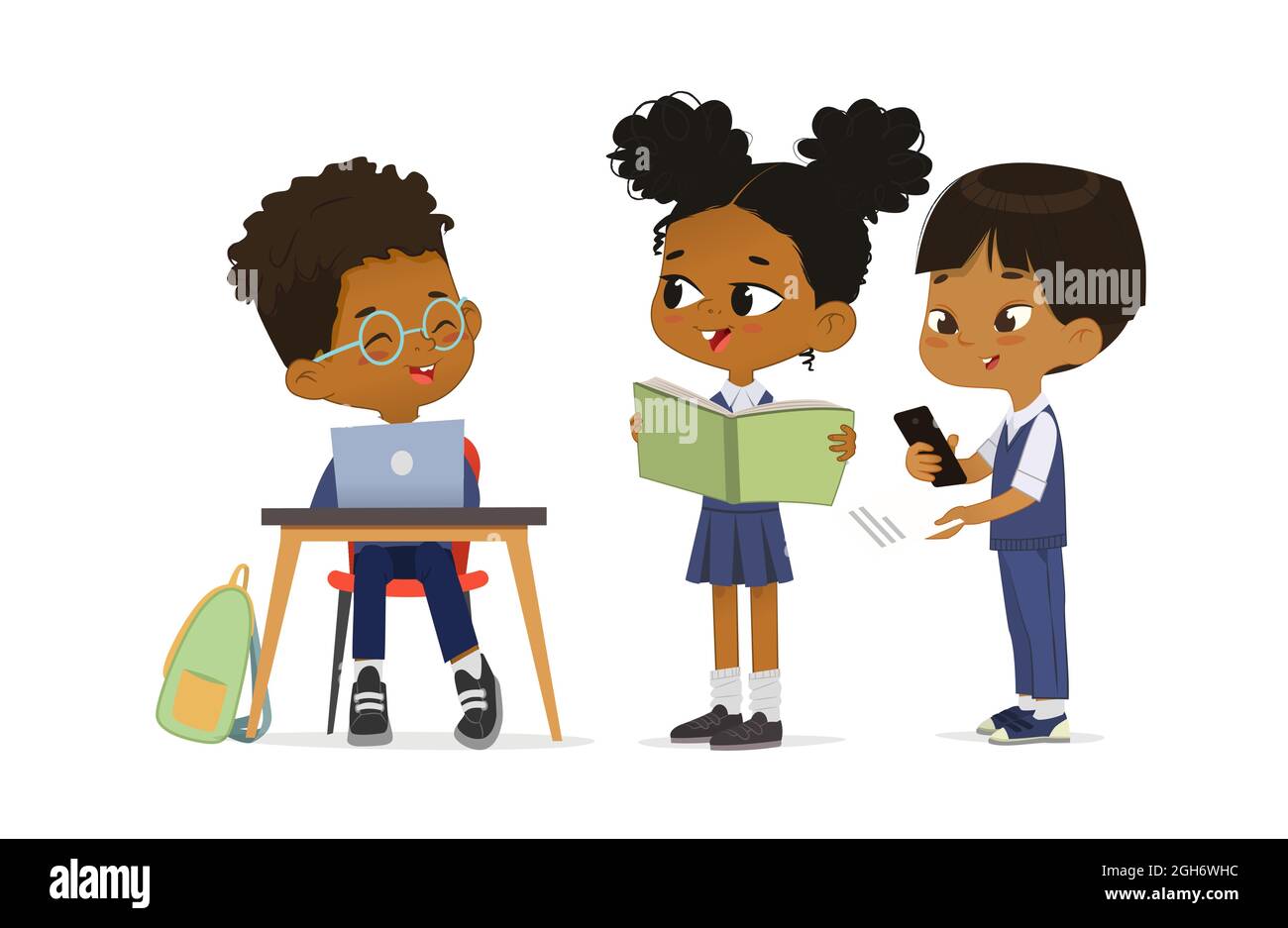 Smiling Student Clipart