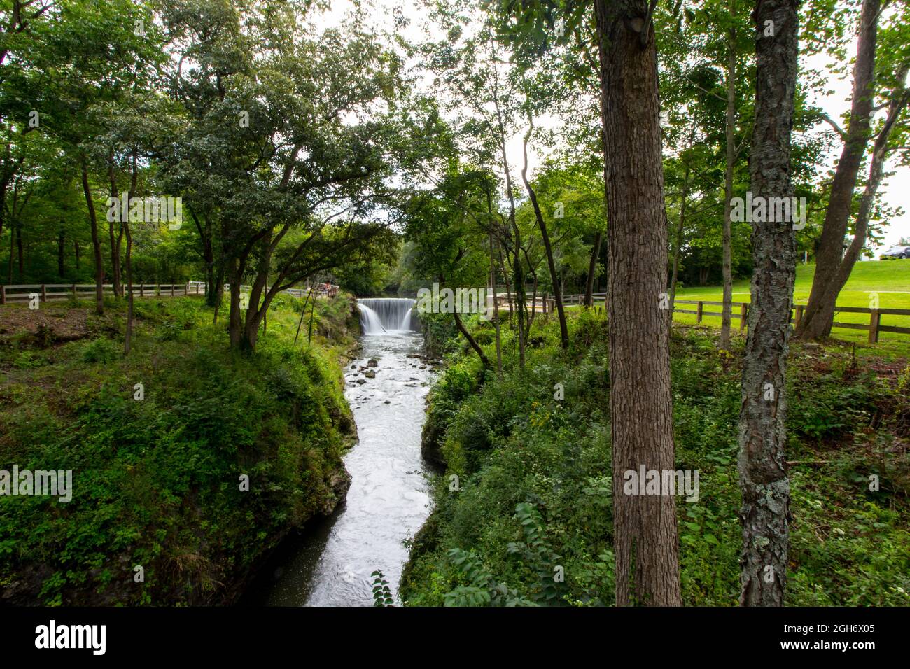 Cedar Cliff Falls, Cedarville,Ohio Stock Photo - Alamy