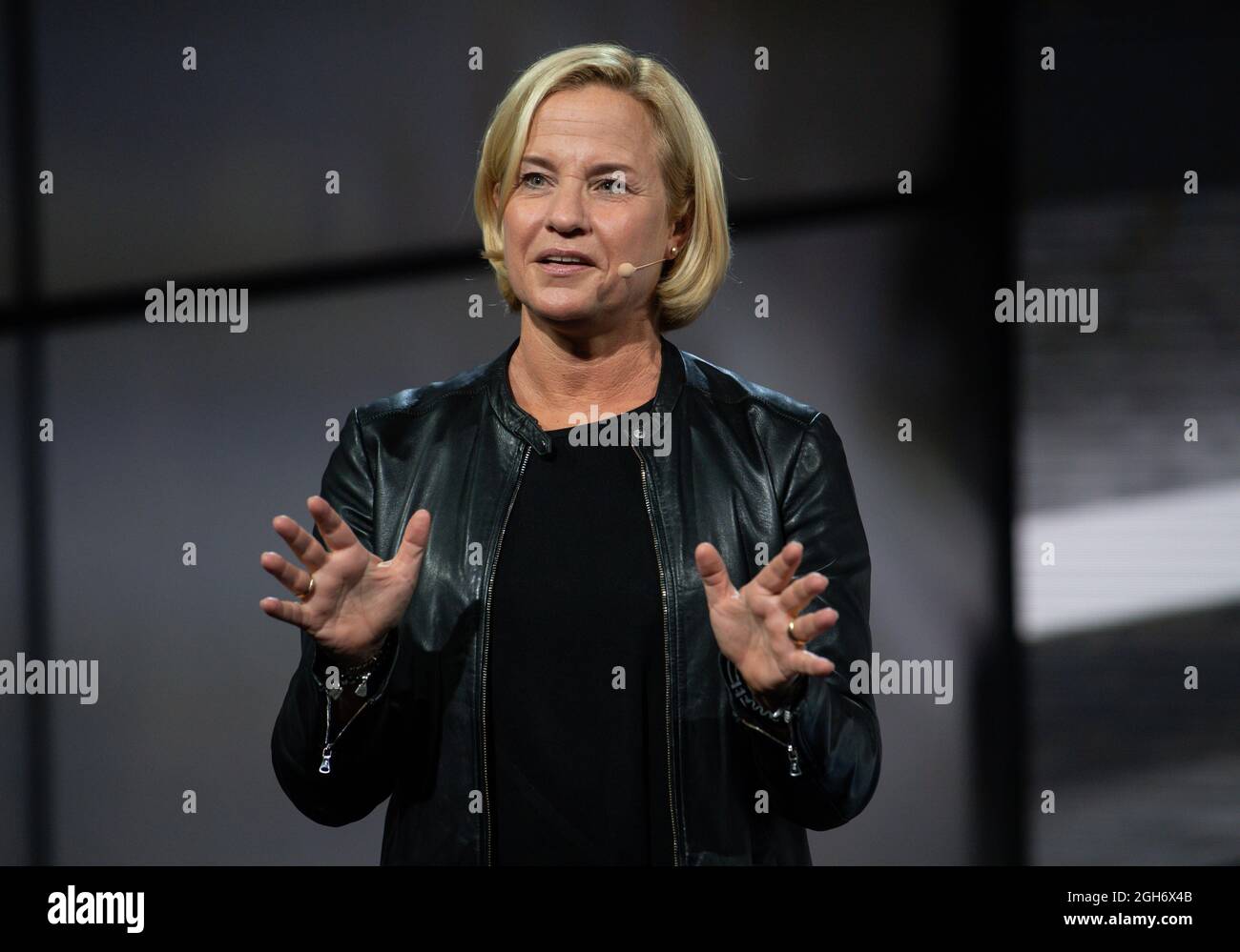 Munich, Germany. 05th Sep, 2021. Britta Seeger, Member of the Board of ...
