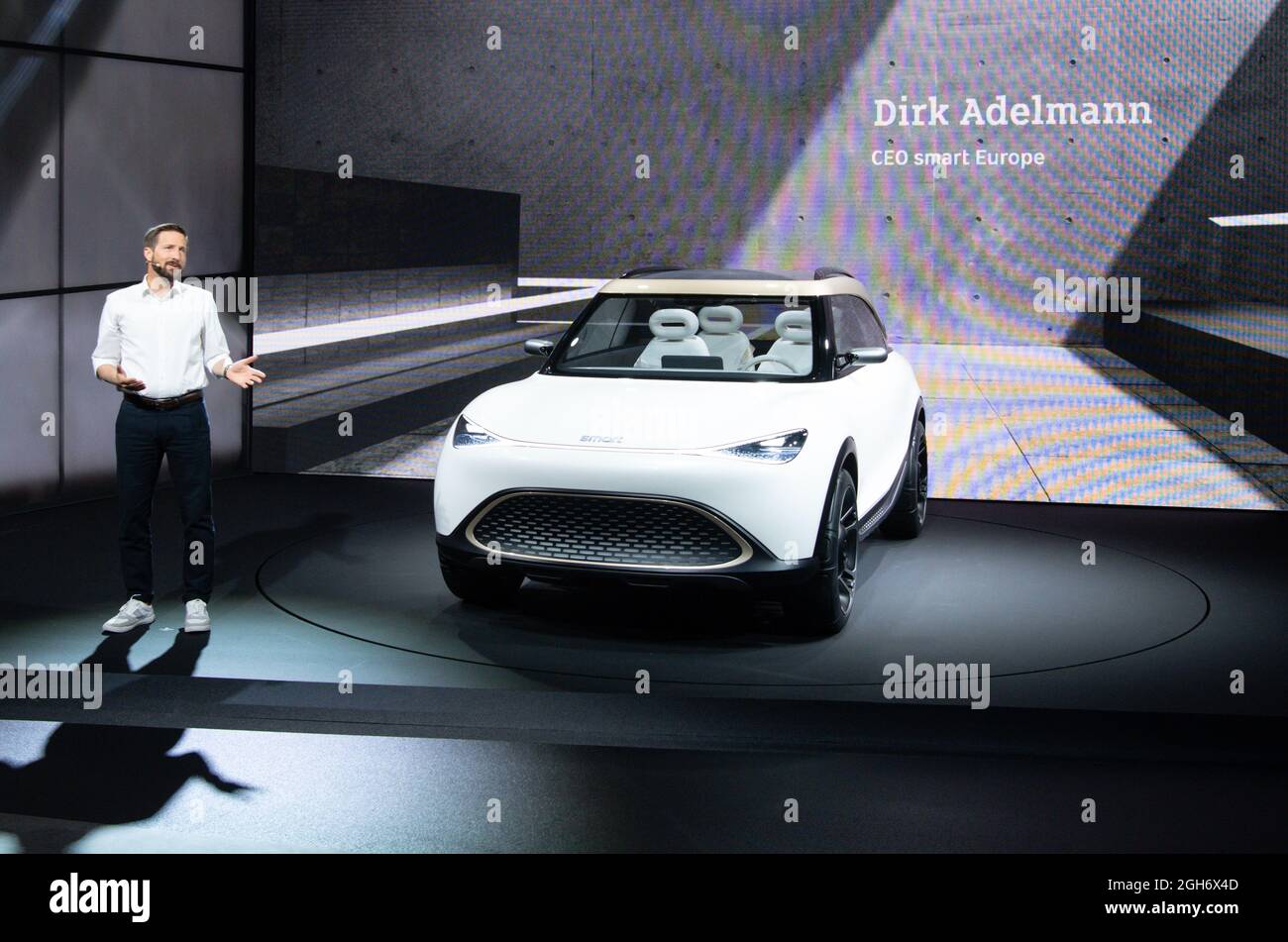 Munich, Germany. 05th Sep, 2021. Dirk Adelman, CEO of Smart Europe ...