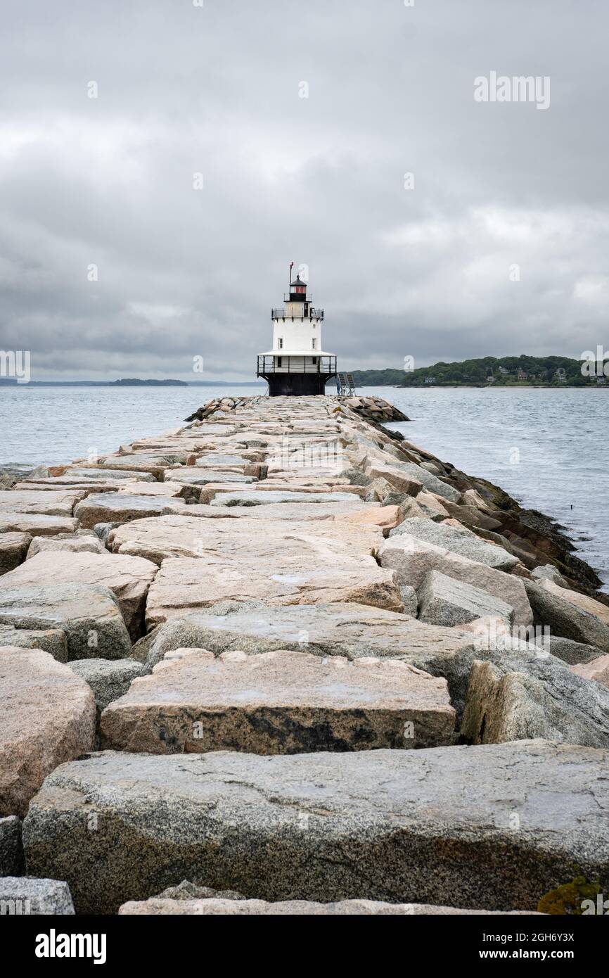 Portland breakwater hi-res stock photography and images - Alamy