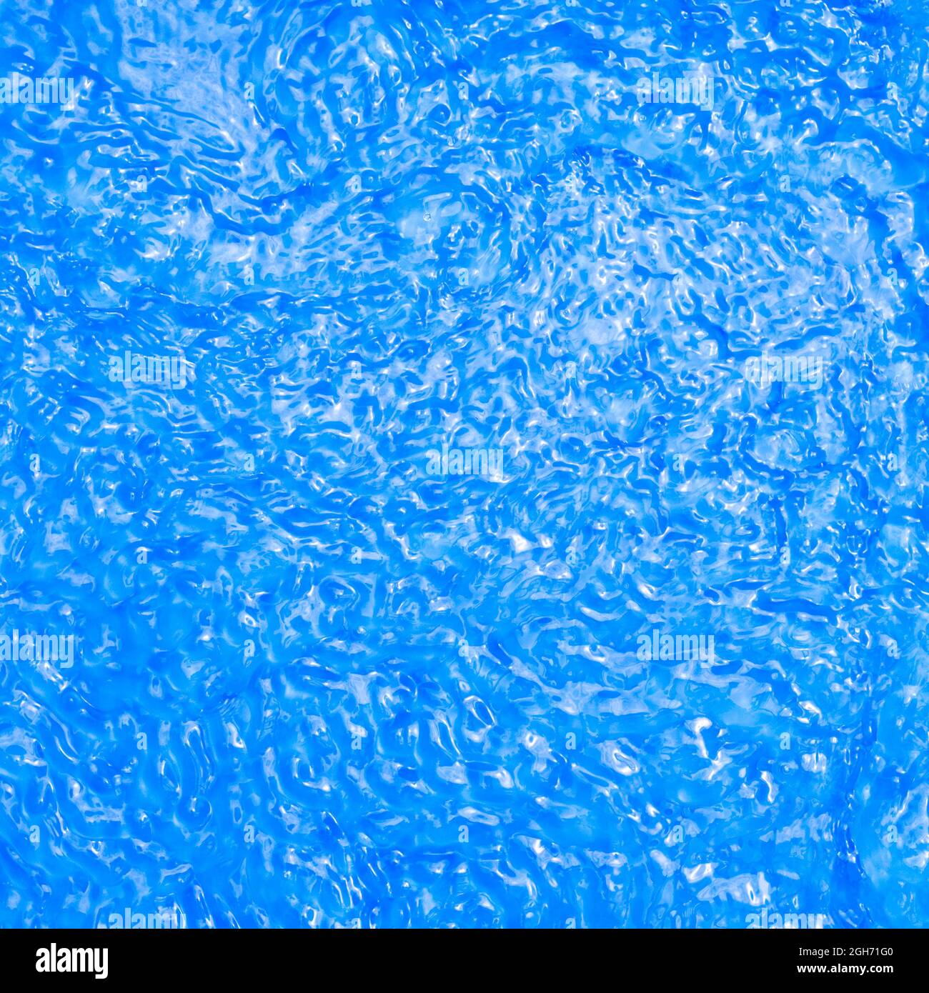 Serum texture close up. Clear blue liquid gel background. Transparent ...