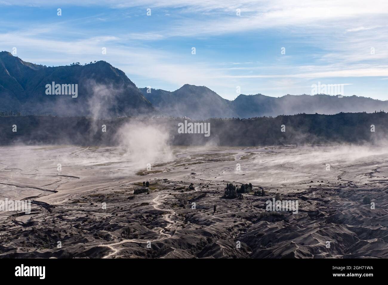 Beautiful landscape steam geysers hi-res stock photography and images ...