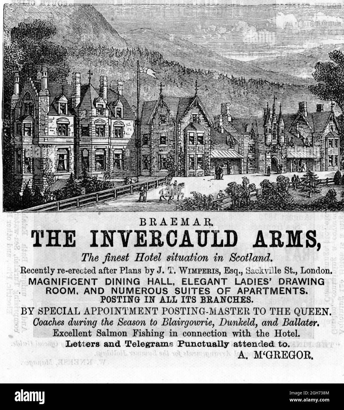 Invercauld Black and White Stock Photos & Images - Alamy