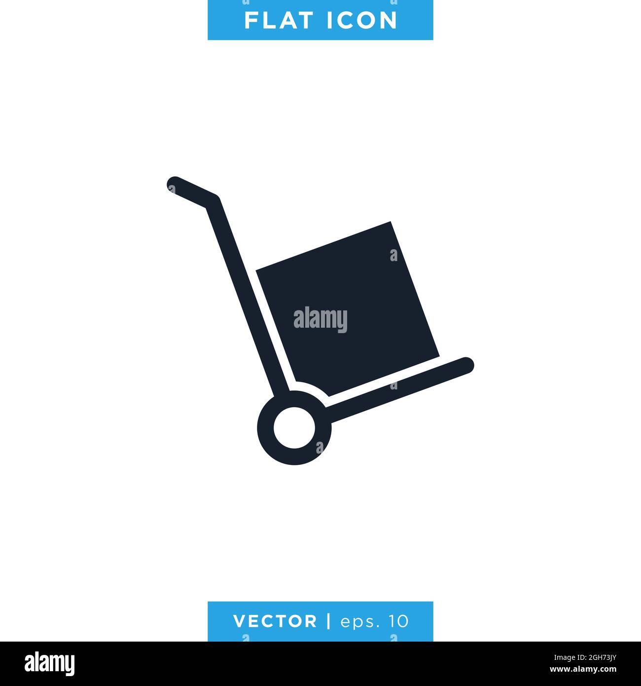 Handcart Icon Vector Stock Illustration Design Template. Vector eps 10 ...