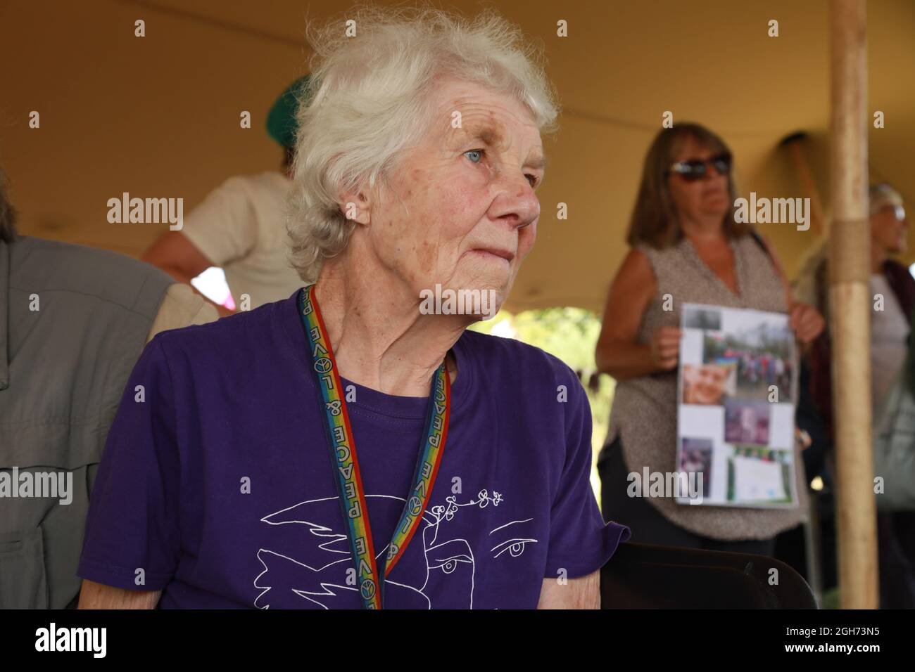 Berkshire, UK. 5th Sep, 2021. Women who had participated in the ...
