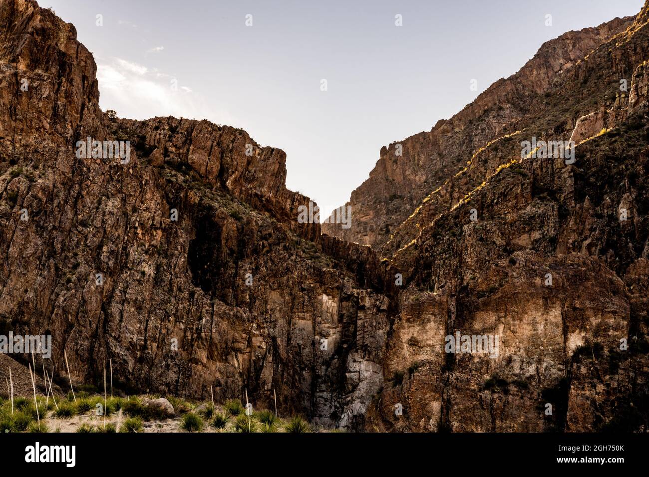 Chisos basin window trail hi-res stock photography and images - Alamy