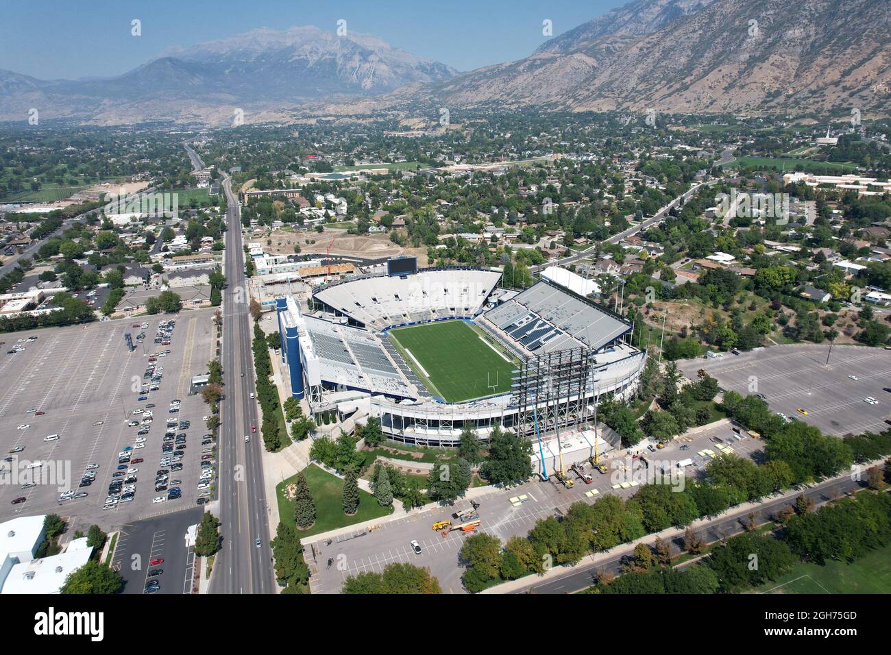 Lavell edwards stadium hi-res stock photography and images - Alamy