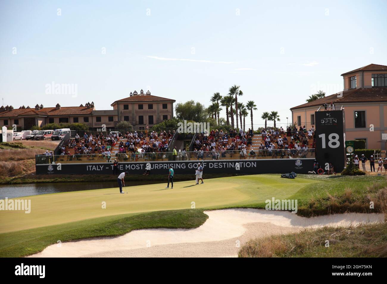 A PANORAMIC OF THE 2 ROUND OF THE DS AUTOMOBILES 78TH ITALIAN GOLF OPEN ...