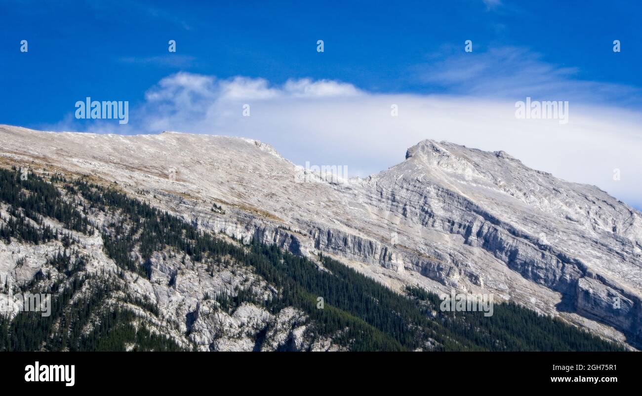 Mountain Banff National Park Alberta Stock Photo - Alamy