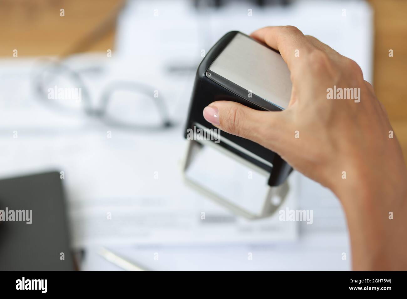 Audit stamp hi-res stock photography and images - Alamy
