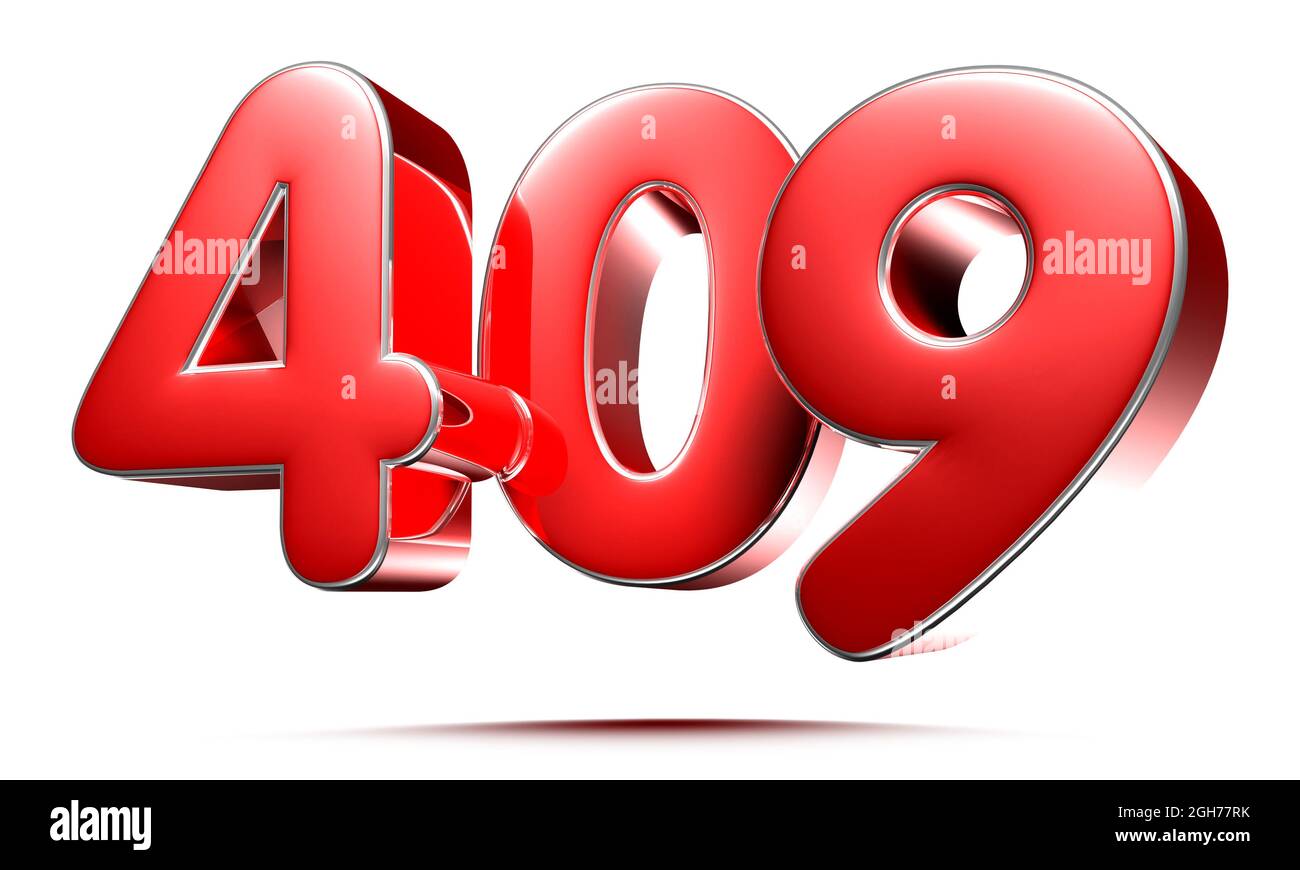Number 409 Cut Out Stock Images & Pictures - Alamy