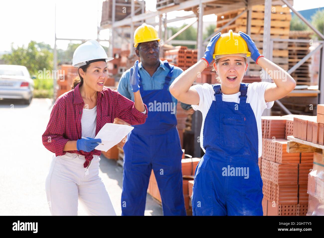 Upset workers hi-res stock photography and images - Alamy