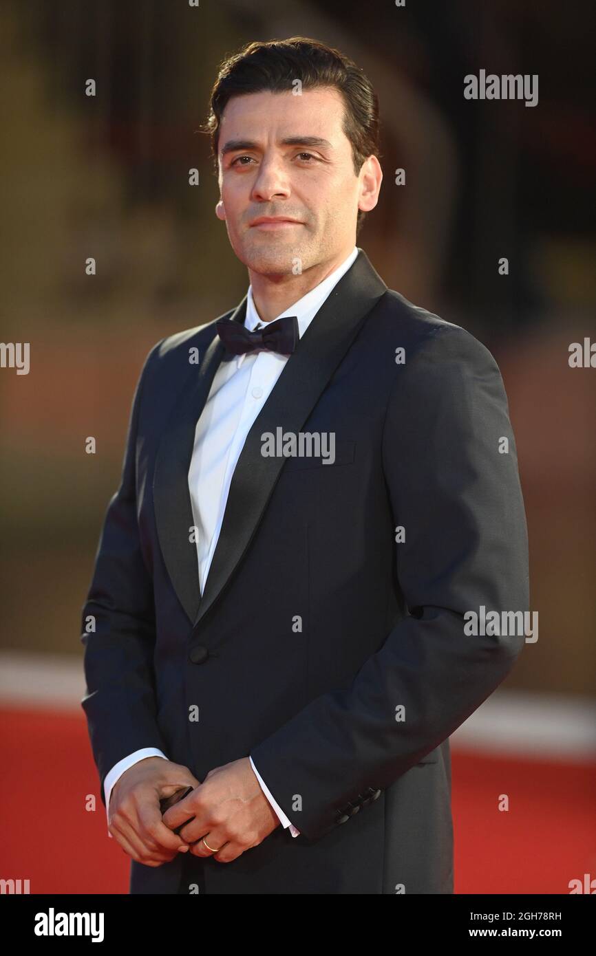 Venice, Italy. 05th Sep, 2021. Guatemalan actor Oscar Isaac attends the ...