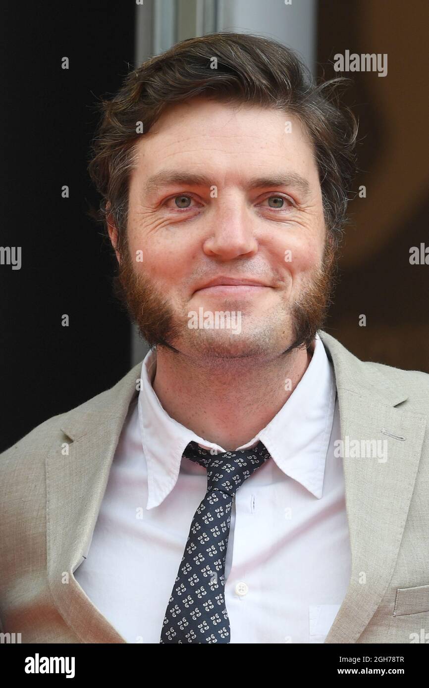 Venice, Italy. 05th Sep, 2021. English actor Tom Burke attends the ...