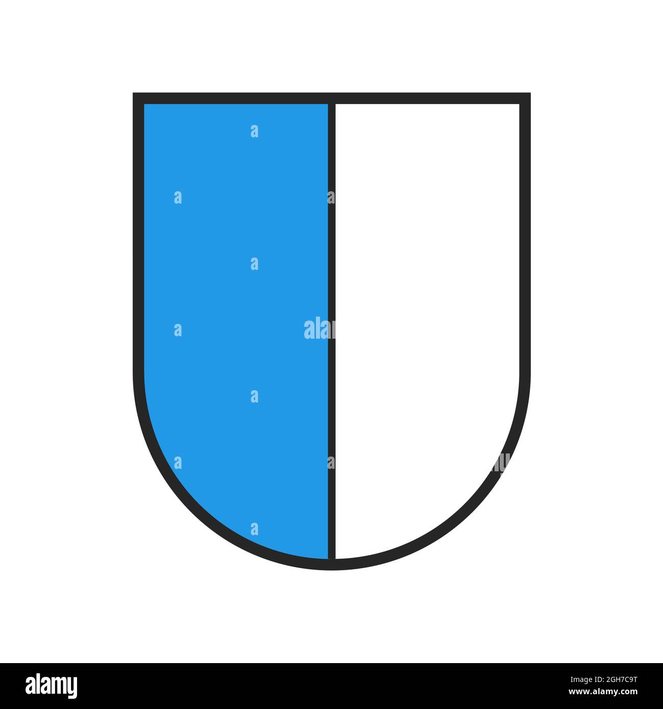 Swiss canton flag Switzerland Lucerne coat of arms, Schweiz country ...