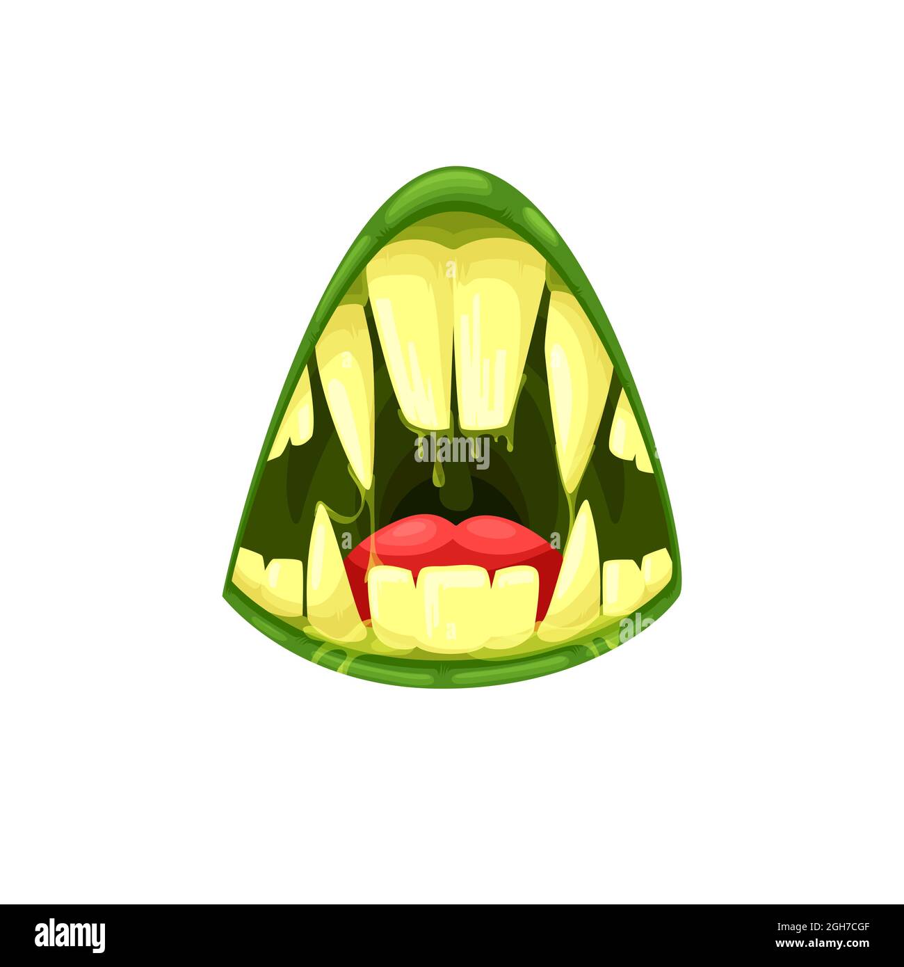 Sharp Teeth Vector