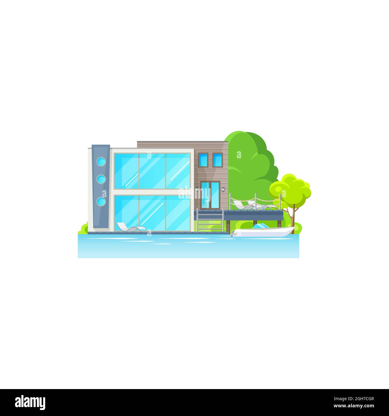Real estate coast icon Cut Out Stock Images & Pictures - Alamy