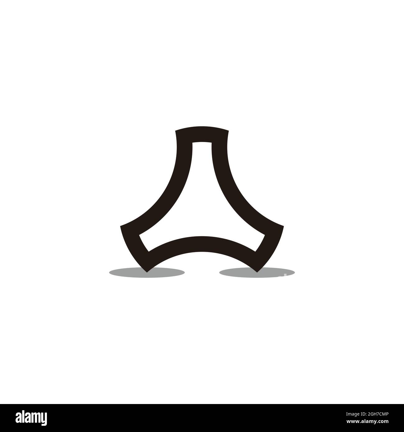 Eiffel tower icon simple Stock Vector Images - Alamy