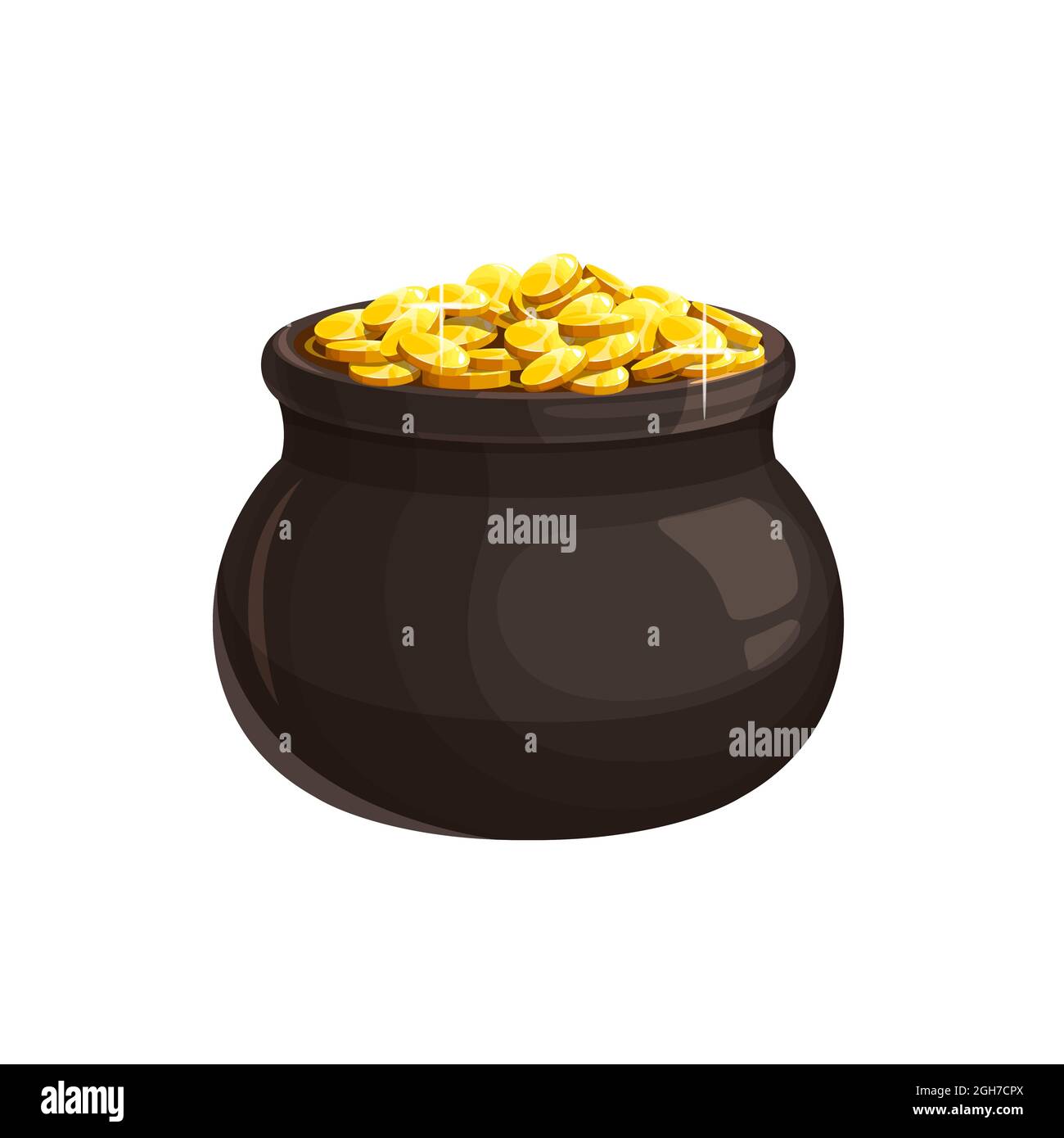 Irish Pot Of Gold Clipart