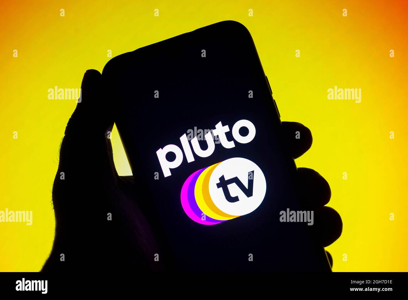 Pluto logo hi-res stock photography and images - Alamy