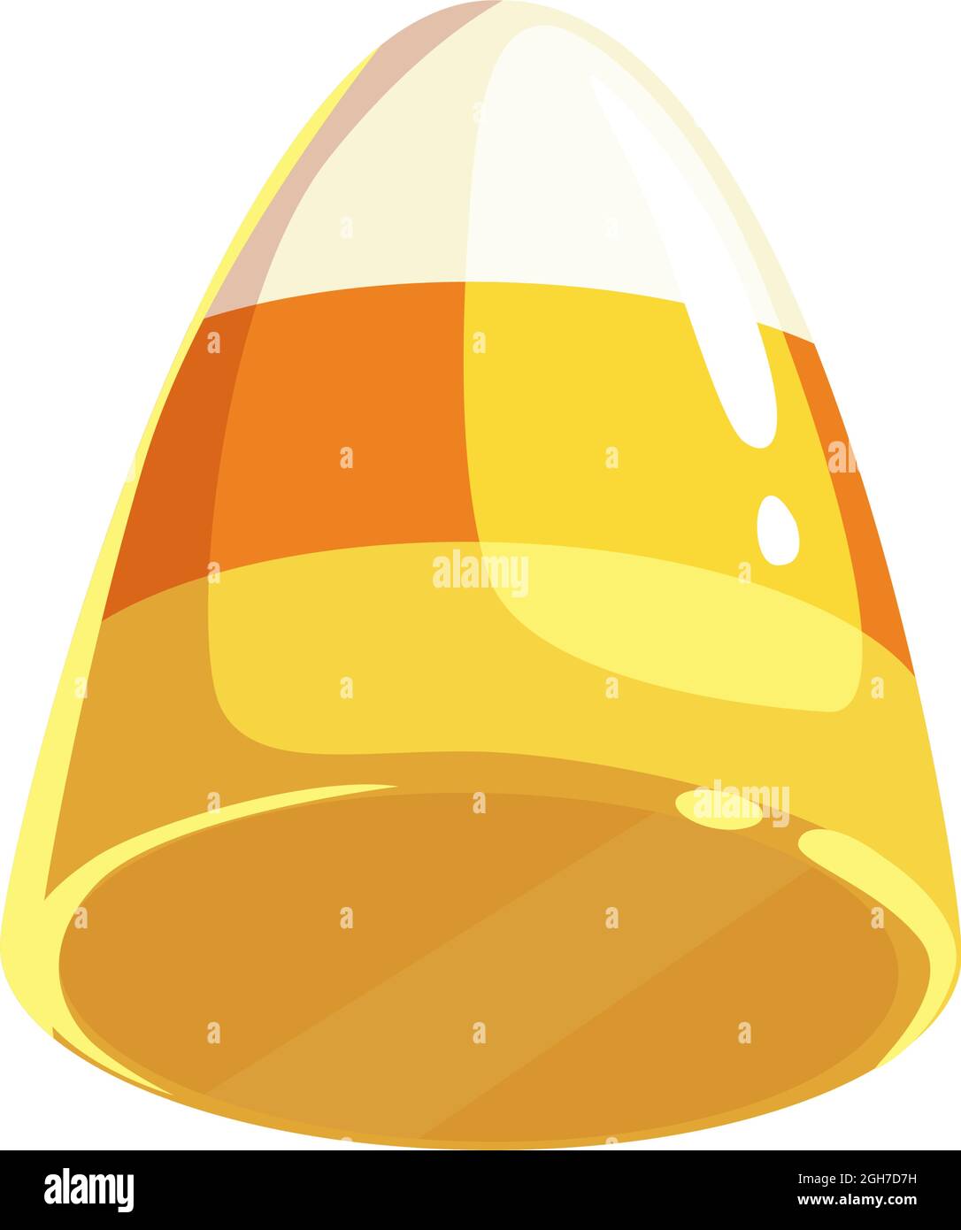 Candy of jelly or marmalade with white chocolate topping isolated food ...