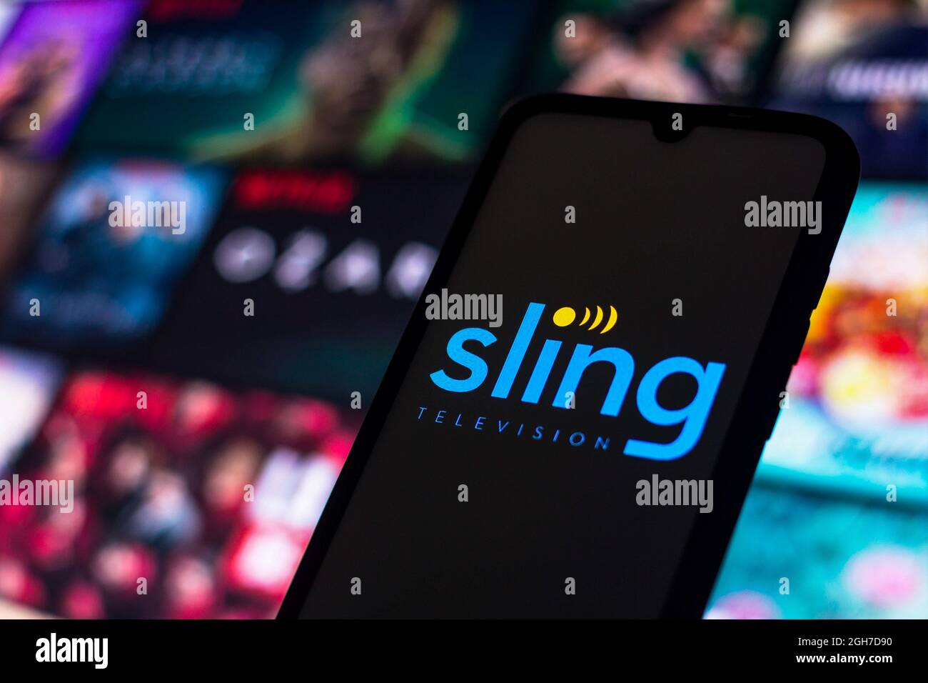 Sling logo hi-res stock photography and images - Alamy