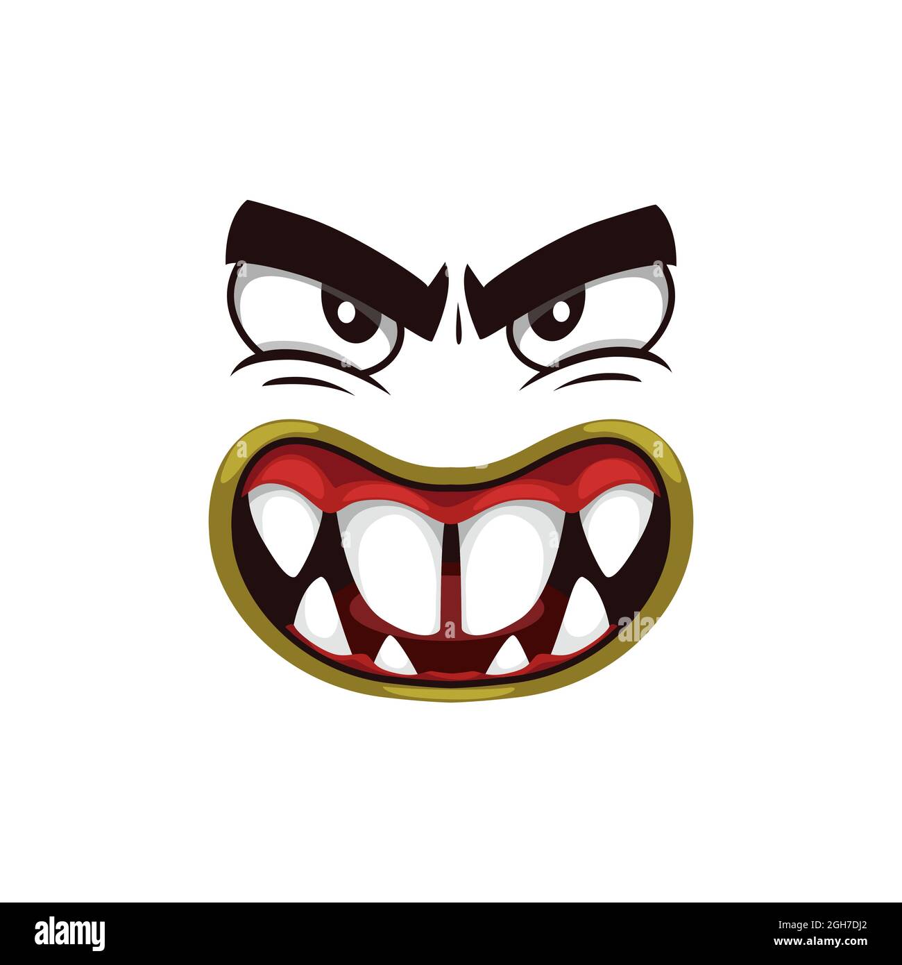Funny Annoyed Face Cartoon