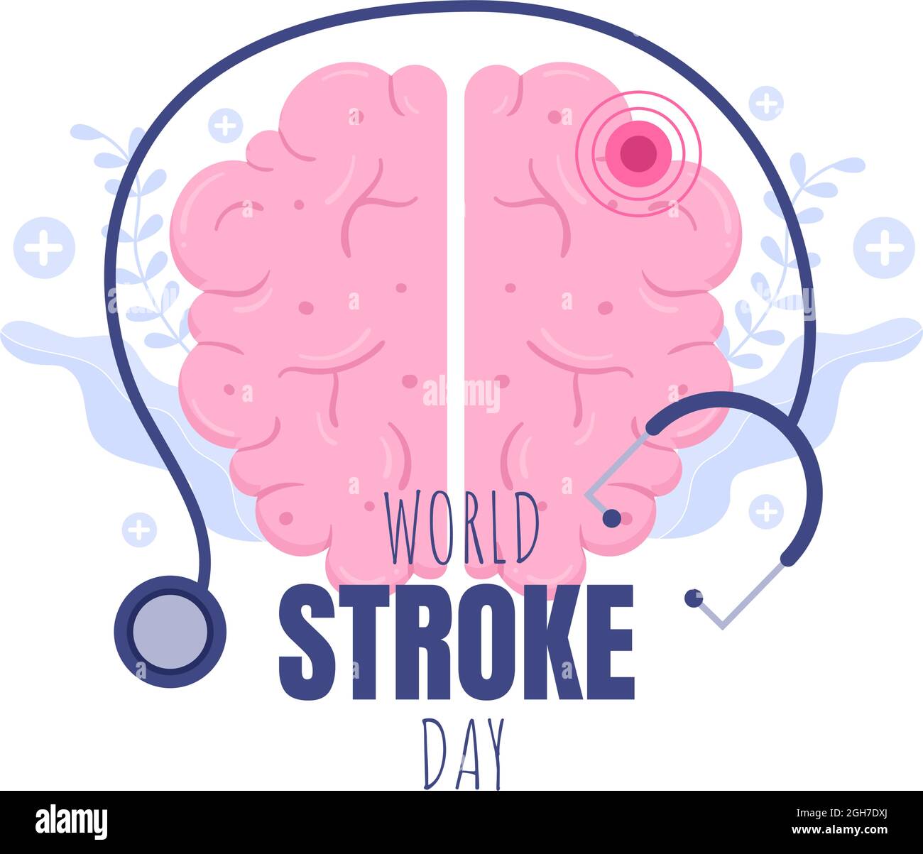 World Stroke Day Vector illustration Commemorated Every October 29 with ...