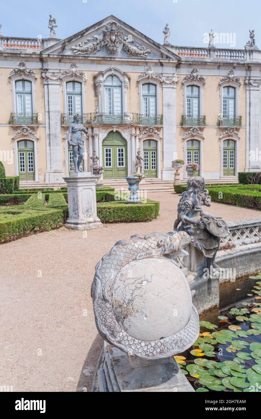 Queluz National Palace, Queluz, Lisbon, Portugal Stock Photo - Alamy