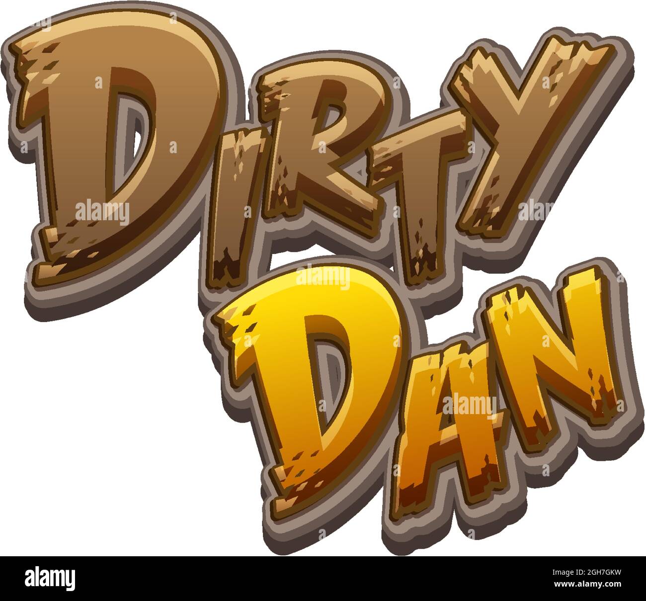 Dan logo design hi-res stock photography and images - Alamy