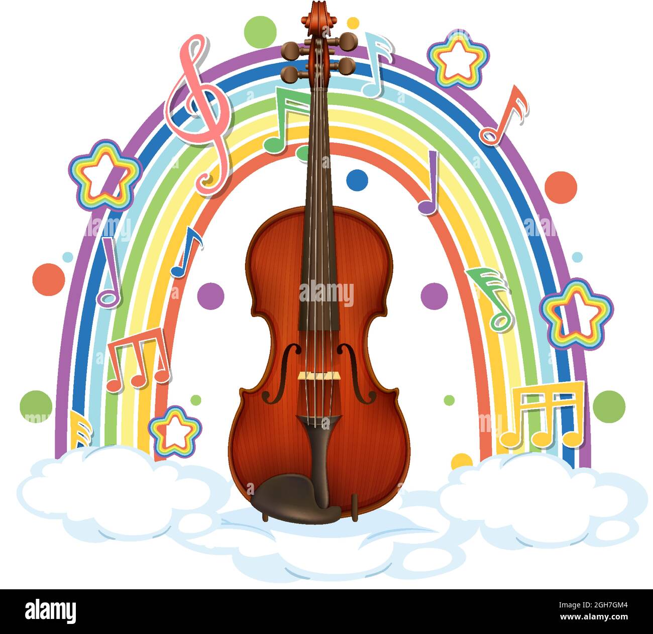 Rainbow Violins