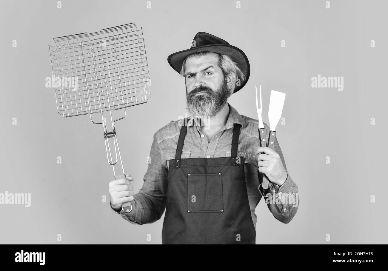 Bbq american tradition. Culinary concept. Bachelor day. Medium rare ...