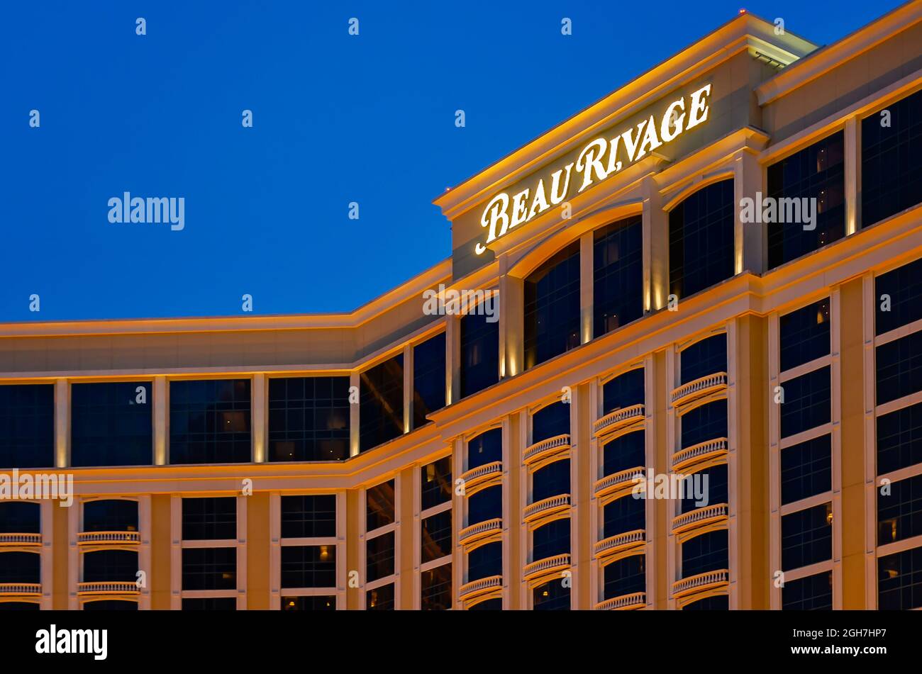 Beau Rivage Casino is pictured, Sept. 5, 2021, in Biloxi, Mississippi ...