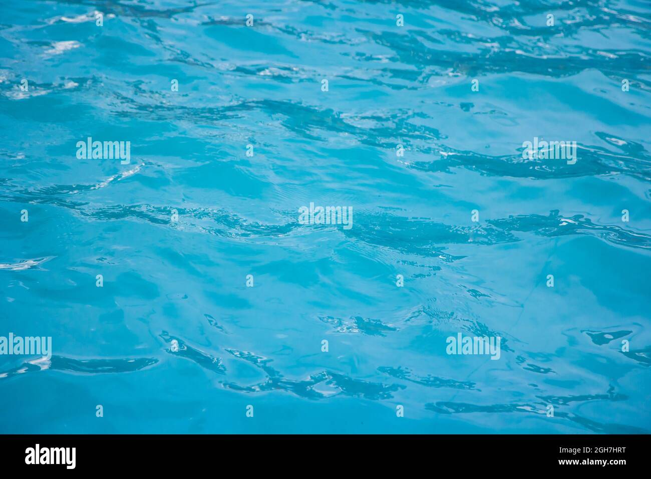 Abstract blue water background reflection Stock Photo - Alamy