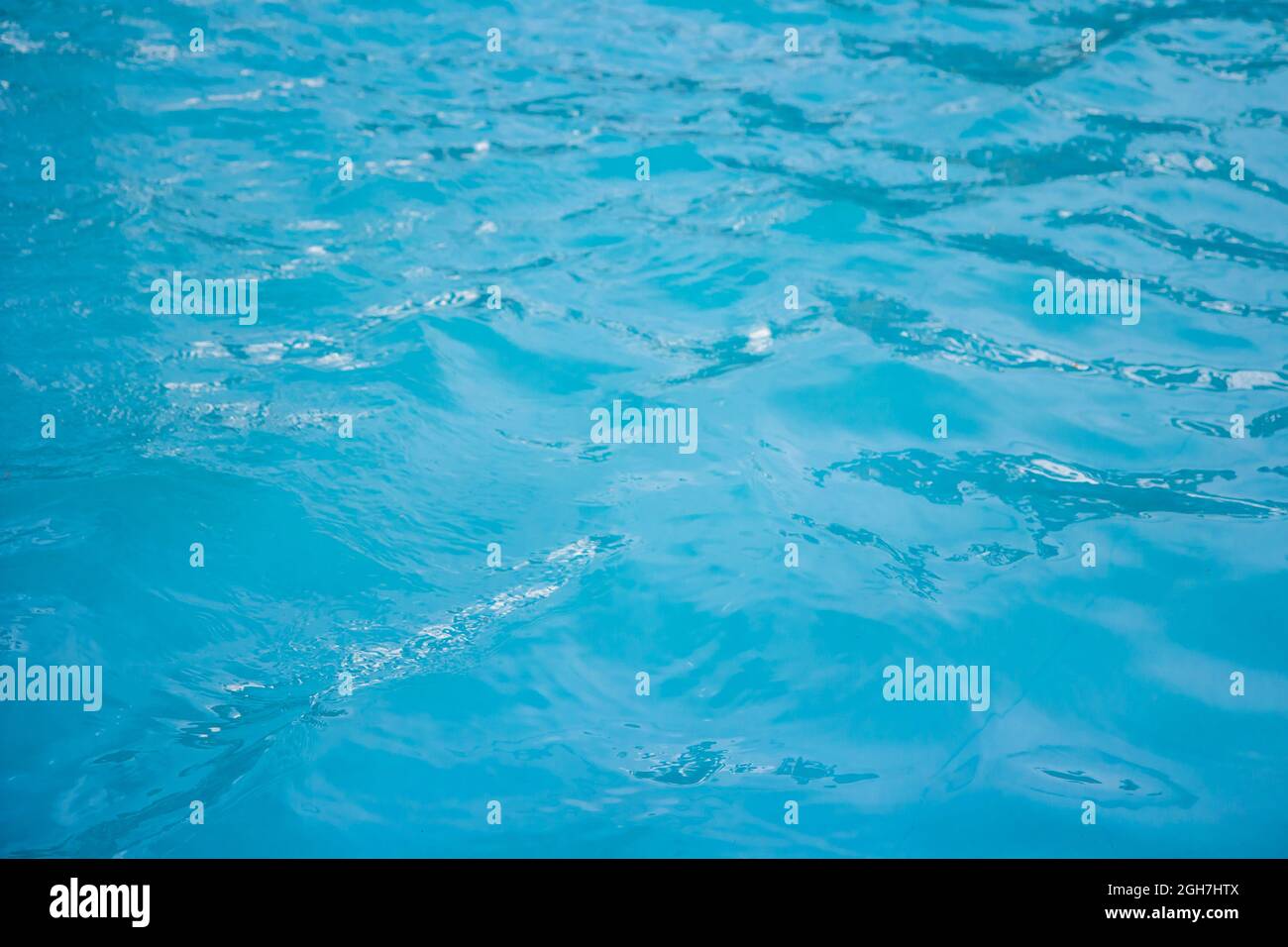 Abstract blue water background reflection Stock Photo - Alamy