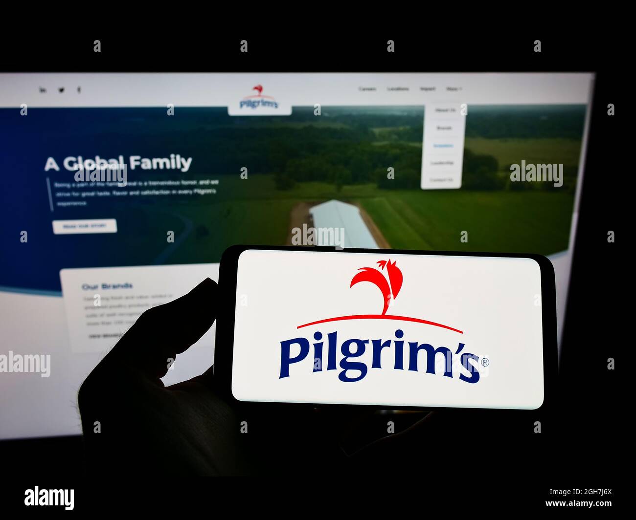 Pilgrims pride logo hi-res stock photography and images - Alamy