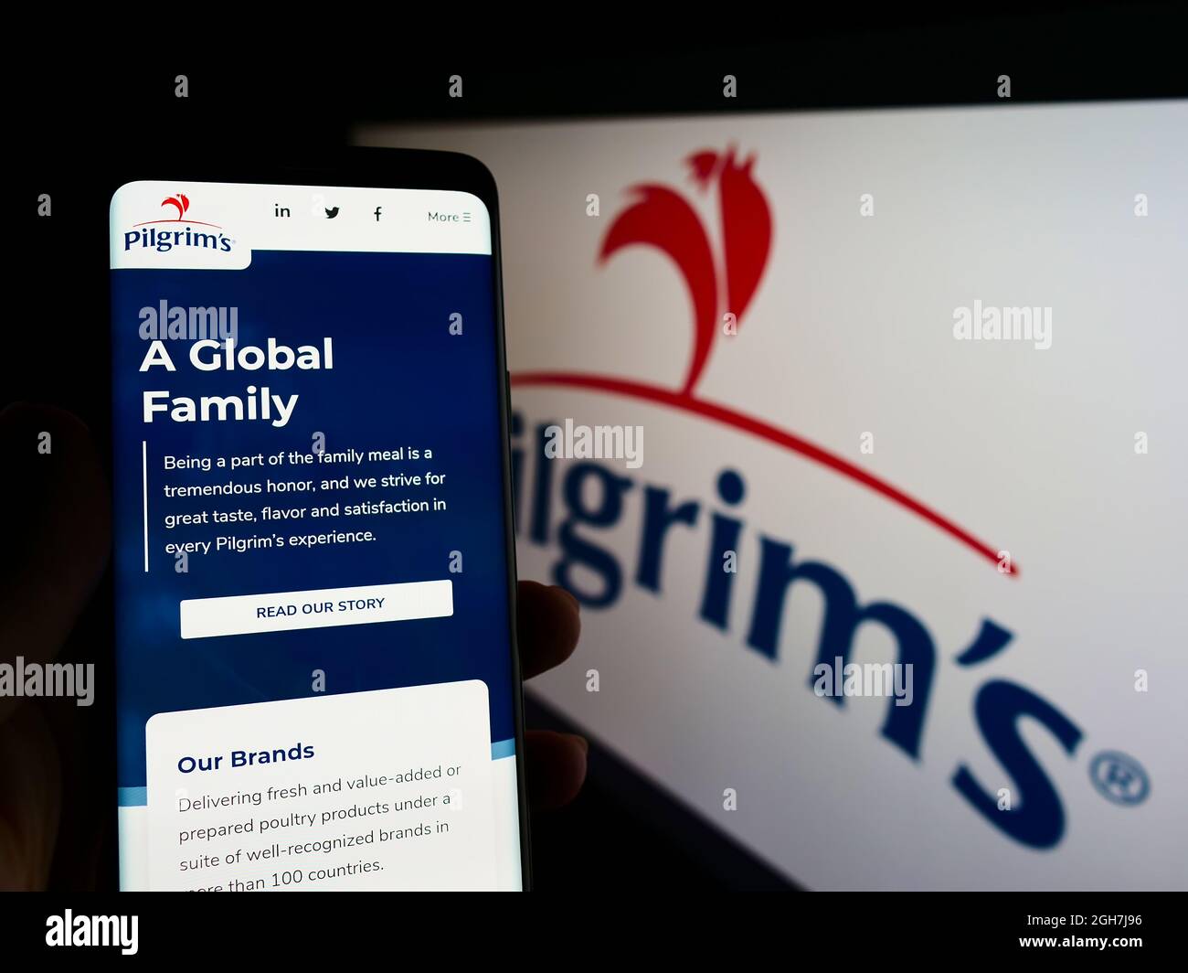 Pilgrims pride logo hi-res stock photography and images - Alamy