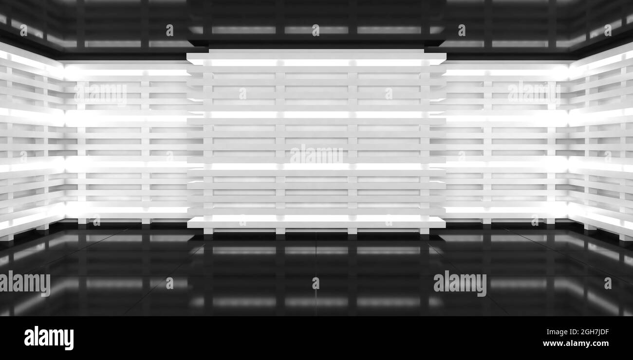 Blank rectangle white glowing Black and White Stock Photos & Images - Alamy