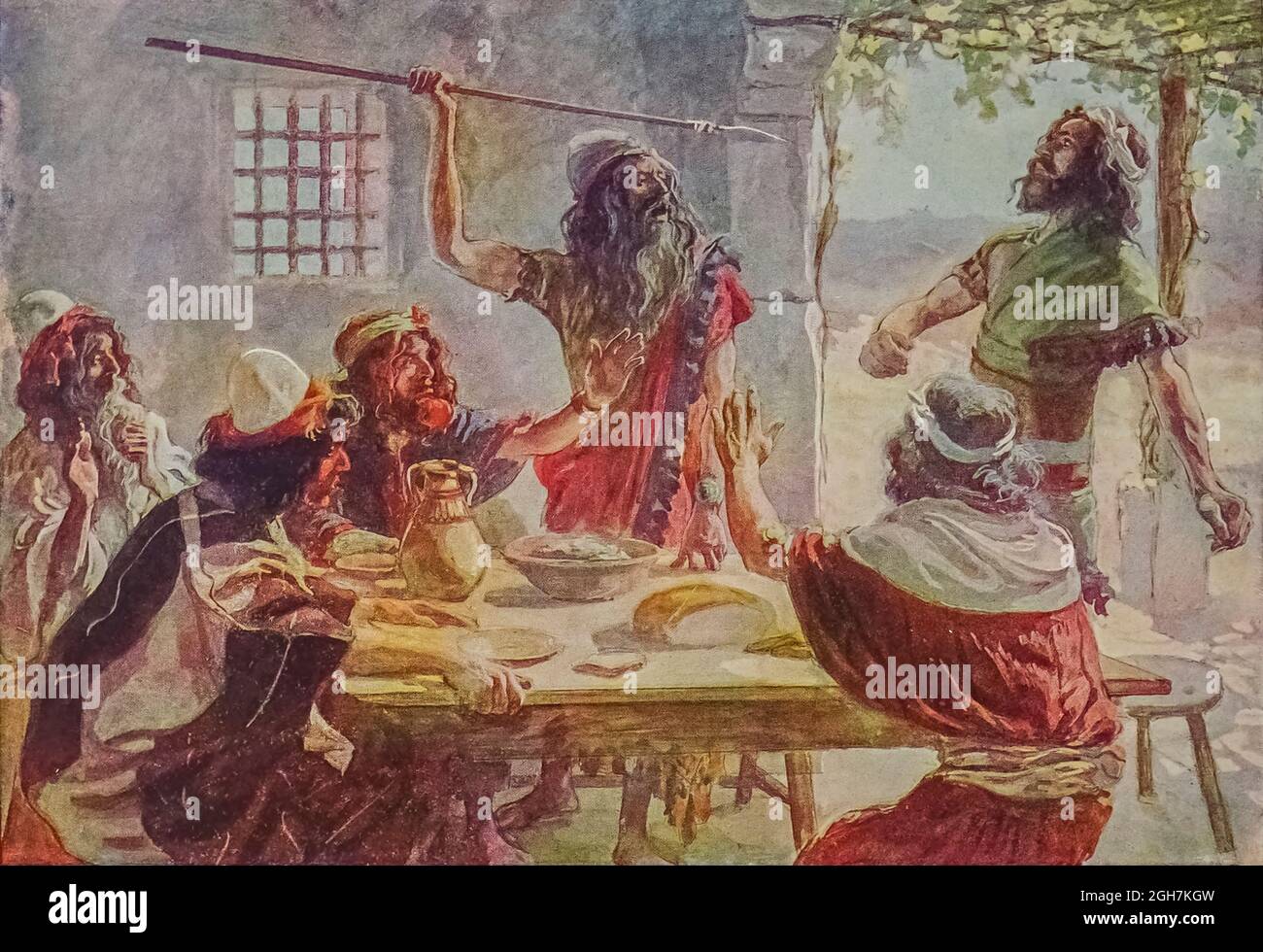 David and jonathan old testament hi-res stock photography and images ...