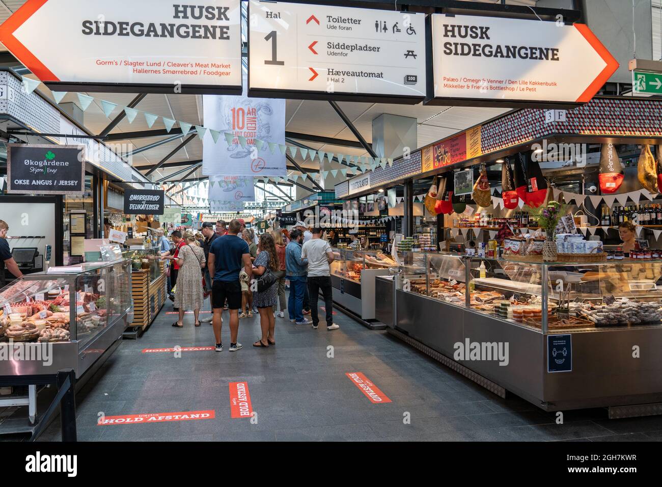 Torvehallerne in Copenhagen, Denmark Stock Photo - Alamy